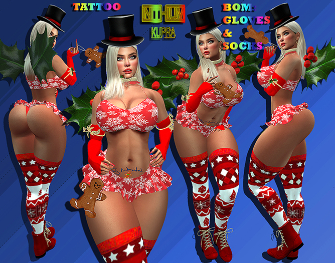Second Life Marketplace - MERRY CHRISTMAS!!!!-Inithium Kupra-BIMBO-LOW-ORIGINAL